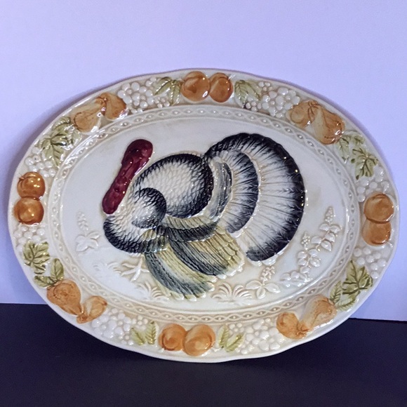 Unique Vintage | Dining | Vintage Mid 2th Century Ceramic Turkey ...